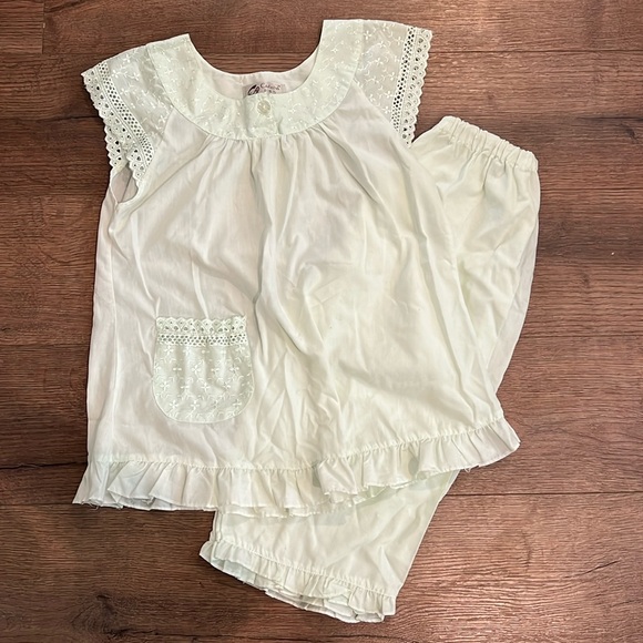 Vintage | Intimates & Sleepwear | Vintage Mint Green Sheer Pajama Pj ...